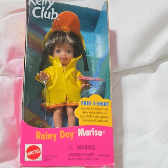 Mattel | Toys | Mattel Rainy Day Doll With Yellow Coat | Poshmark